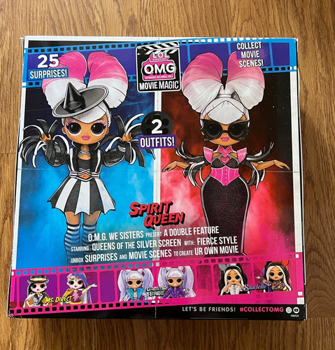 NEW LOL Surprise OMG Movie Magic Spirit Queen Doll with 25+ Surprises 2 ...