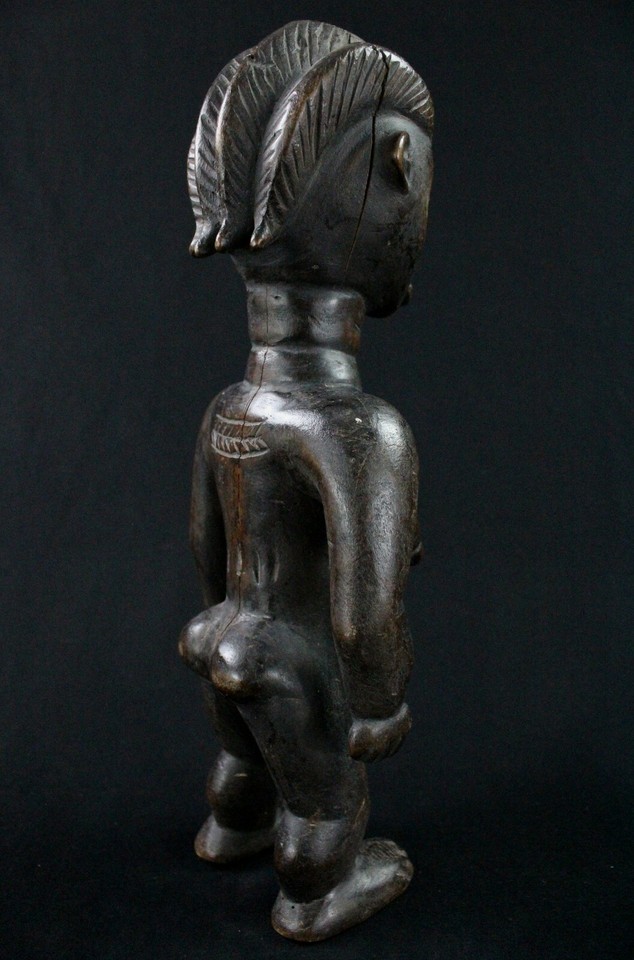 Art African Antiquity Primitive - Statue Dan Lu Me - Ivory Coast - 32 ...