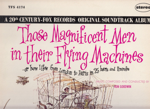 Rare-Those Magnificent Men In Their Flying Machines-1965-Soundtrack ...