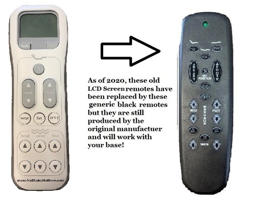 Replacement Remote for Flex Fit Plus (New Black Version) by Sleep ...