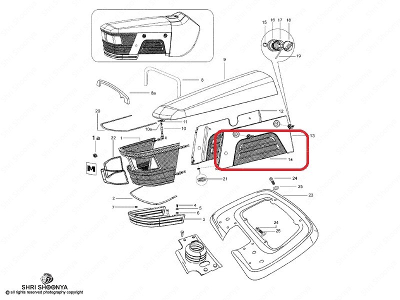 OEM SIde Grill (Pair-Both Side) for Mahindra 6000 Tractor - Metal | eBay