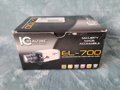 IC Realtime EL-700 High Resolution 600TVL Day / 650TVL Night CCTV ...