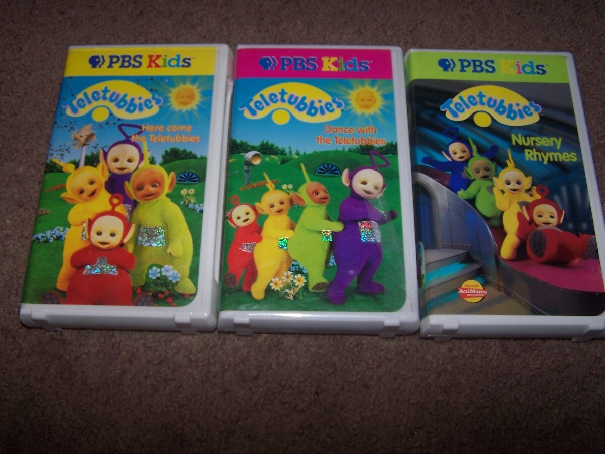 3 Teletubbies VHS Lot / PBS KIDS / dance | Grelly USA