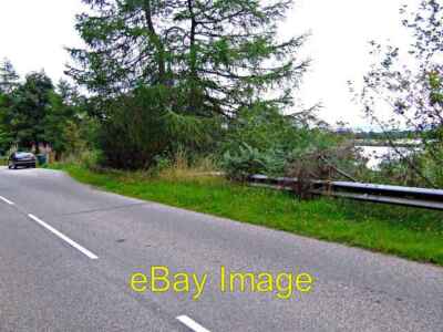 Photo 6x4 A836 Tain to Bonar Bridge Road Ardchronie Showing a layby at ...