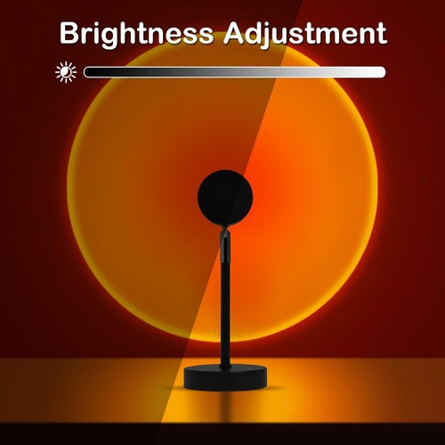 Sunset LED Lamp Projector, 21 Colors Changing App & Remote Control Mood ...