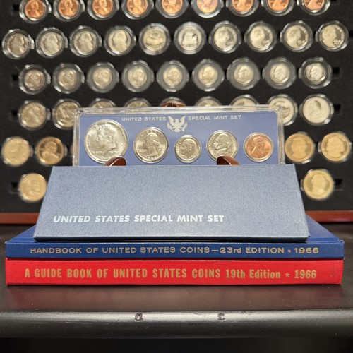 1966 Special Mint Set SMS 40% Silver Half No Haze, No spots, No B.S ...