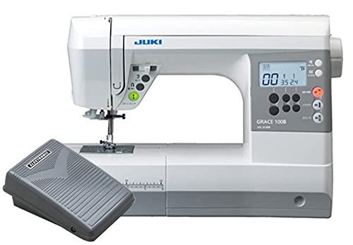 Juki Computer Sewing Machine with Foot Controller [HZL-G100B] Gray | eBay