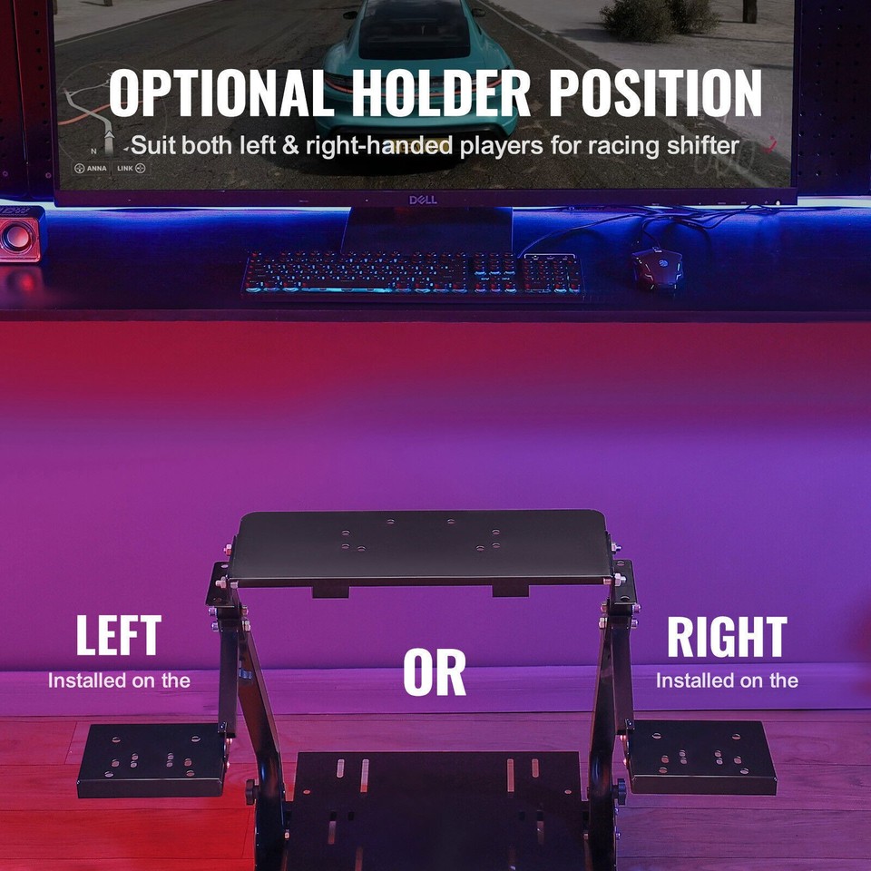 Racing Steering Wheel Stand Height Adjustable for Logitech G25 G27 G29 ...