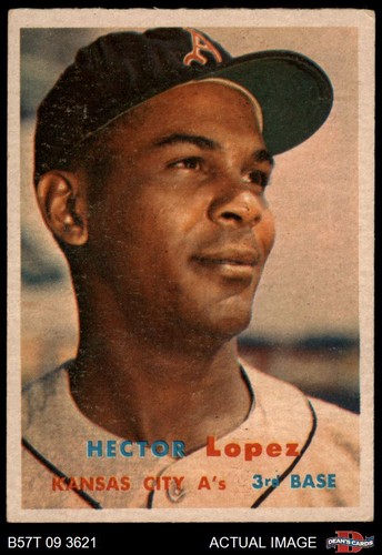1957 Topps #6 Hector Lopez Athletics 3 - VG | eBay