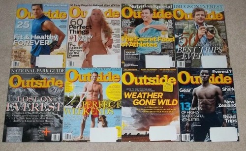 RARE OUTSIDE Magazine 2008 2009 2010 2011 2013 Issues | eBay