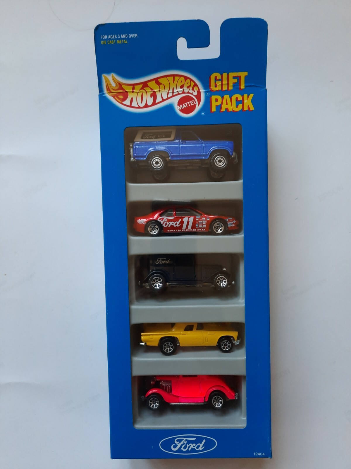 Hot Wheels Vintage 1993 Ford Gift Pack 5 Car Set New-Unopened | eBay