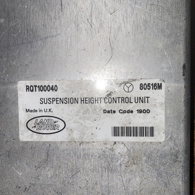 Range Rover P38 HSE Air Suspension Hieght Control Unit Module RQT100040 ...