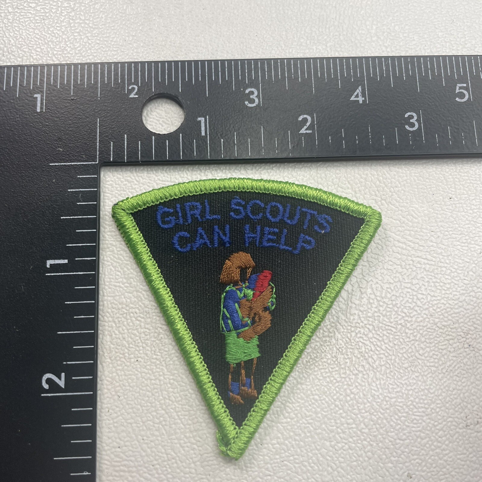 Girl Scouts Can Help Triangle Patch (Grocery Bag, Food) 20WB | eBay