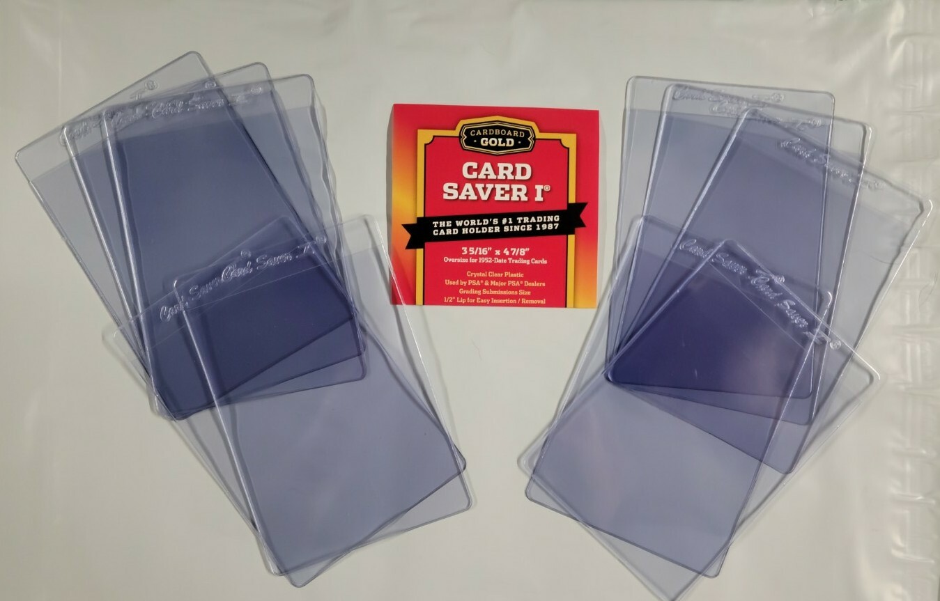 Cardboard Gold Card Saver 1 - 10 Count PSA BGS SGC Graded Submission ...