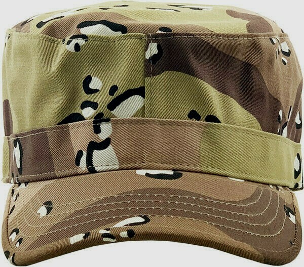 Military Army Style Desert Camouflage Combat BDU Hat 100% Cotton 6 ...