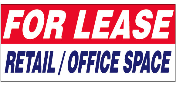 20x48 Inch FOR LEASE RETAIL OFFICE SPACE Vinyl Banner Shop Sign - wb | eBay