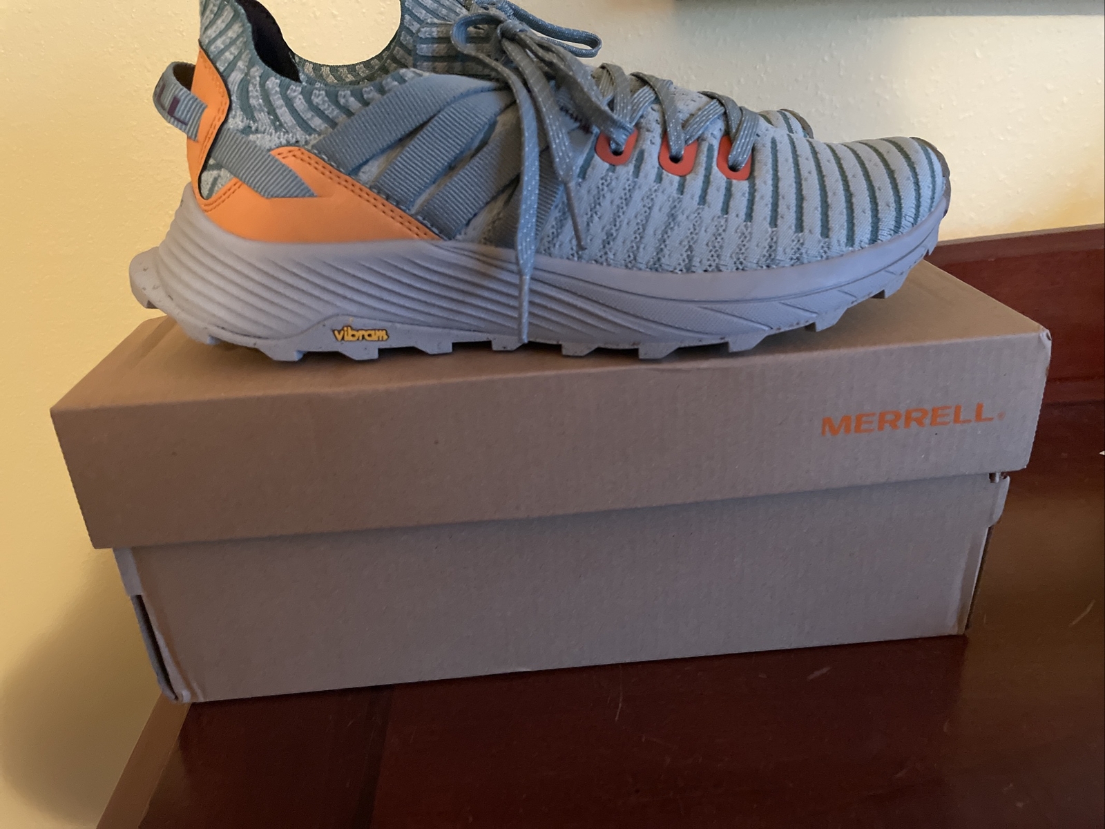 MERRELL Embark Lace Women's Athletic Sneaker J067274W - Harbor Grey ...