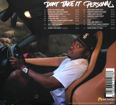 DIZZEE RASCAL DON'T TAKE IT PERSONAL NEW CD 5053760112778| eBay
