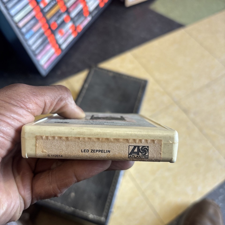 Led Zeppelin IV (Zozo) 8-Track Tape M 87208 RCA Music Service Edition W ...