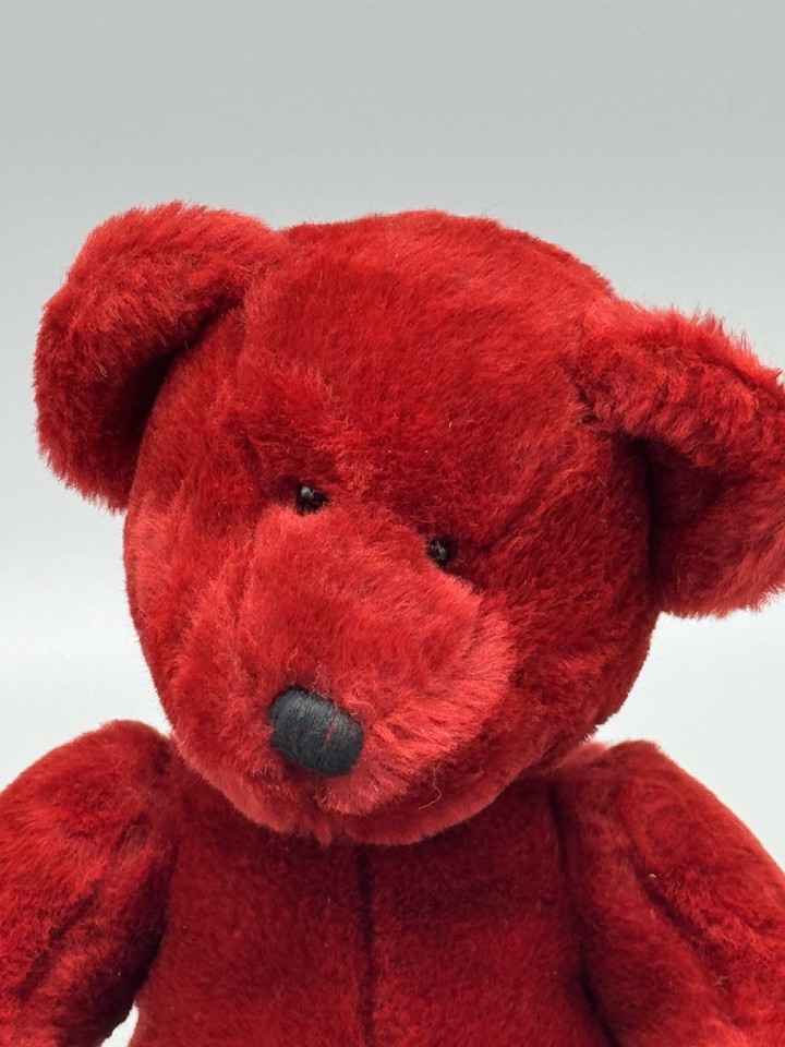 Russ Bears From The Past RUBY The Red Teddy Bear 12” Stuffed Animal | eBay