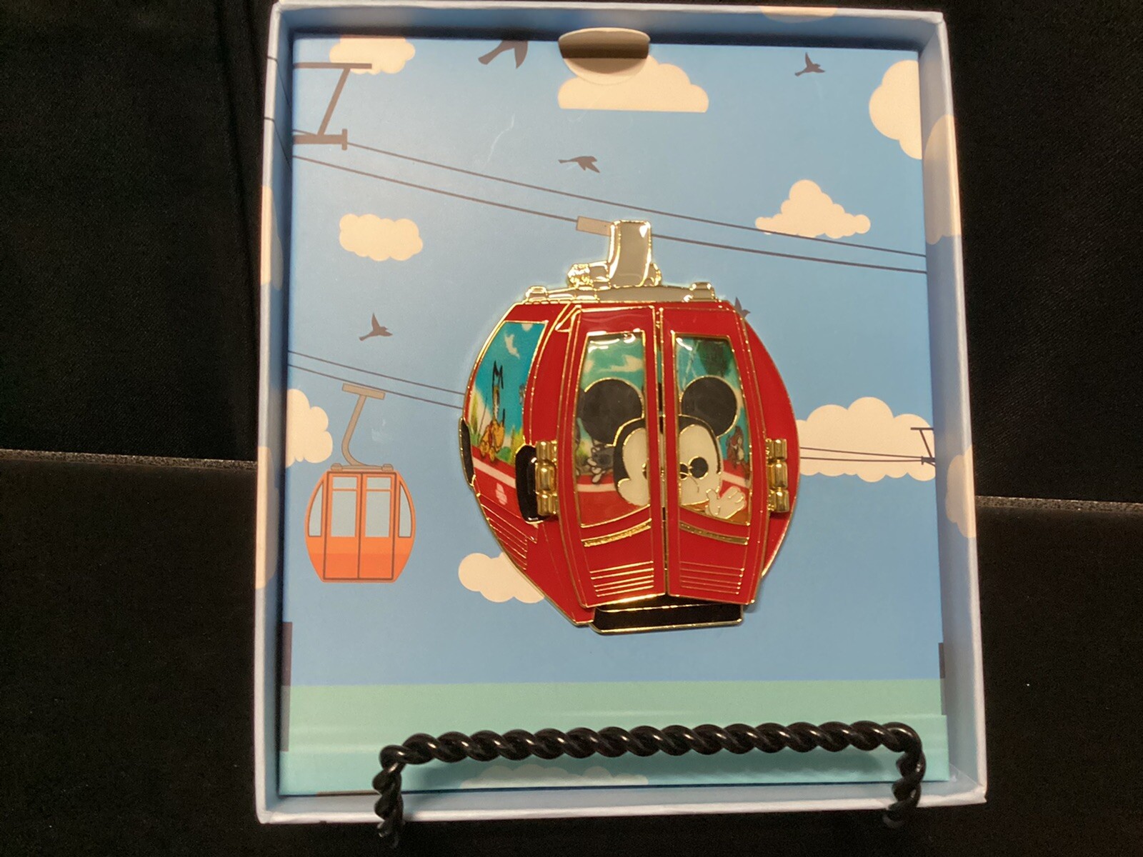 Disney Pin Trading Loungefly Skyliner Jumbo Hinged Mickey Mouse Doors ...