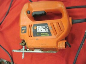 QUICK CLAMP VARIABLE SPEED JIG SAW 3.5A MODEL: JS300 BLACK & DECKER | eBay