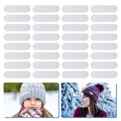 100 Pcs Blank Label Clothing Labels for Clothes Sew on Tags | eBay