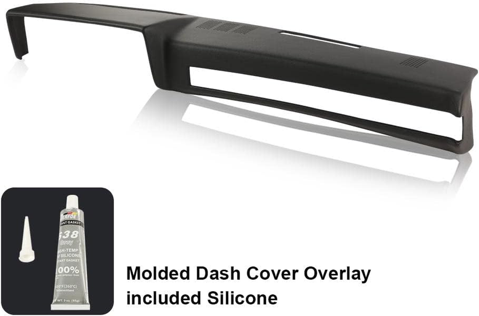 Dash Cover Compatible with 1981-1991 GMC Chevy Trucks Dashboard Cover ...