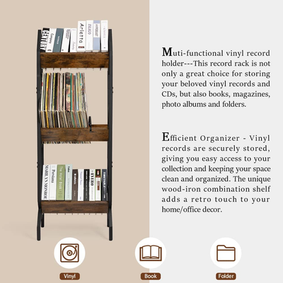 Vinyl Record Storage Shelves Home Organization | Cabinets Matttroy