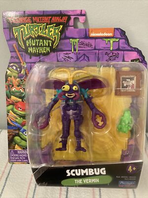 TMNT Teenage Mutant Ninja Turtles Mayhem SCUMBUG 4" Vermin Figure 2023 ...