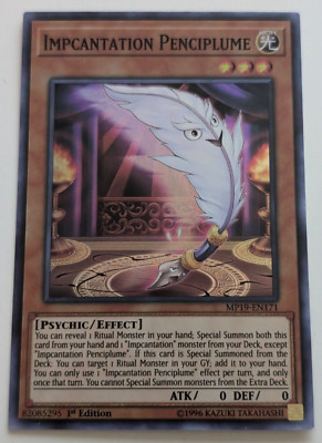 Impcantation Penciplume MP19-EN171 Yu-Gi-Oh! TCG Holo | eBay