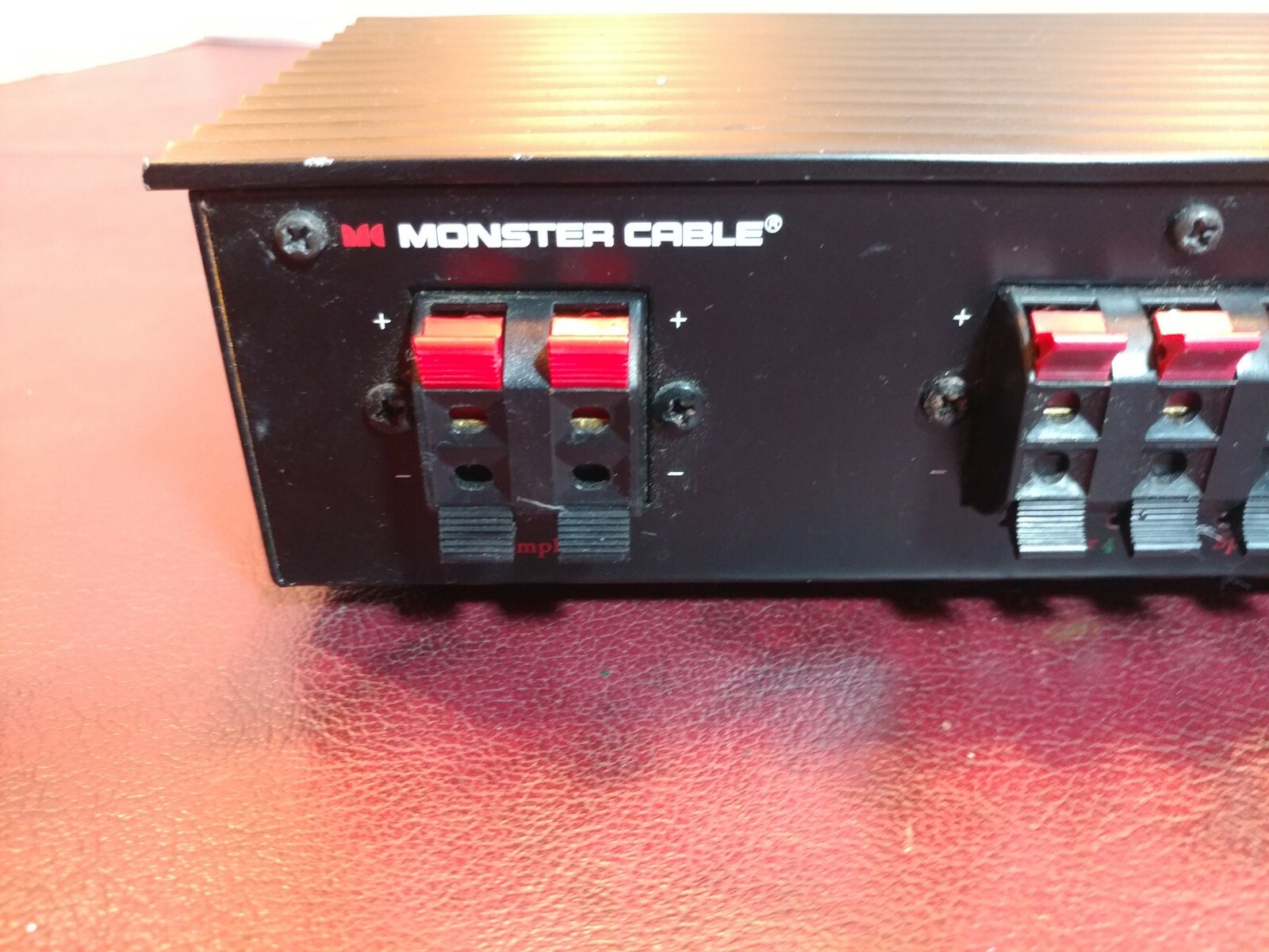 Monster Cable 4-Way Speaker Selector with Amplifier Protection | eBay