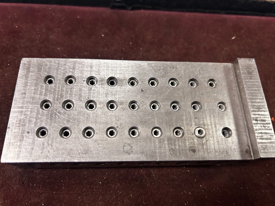 MACHINIST TpOkC LATHe MILL Tool Makers Precision Sine Bar Block with ...