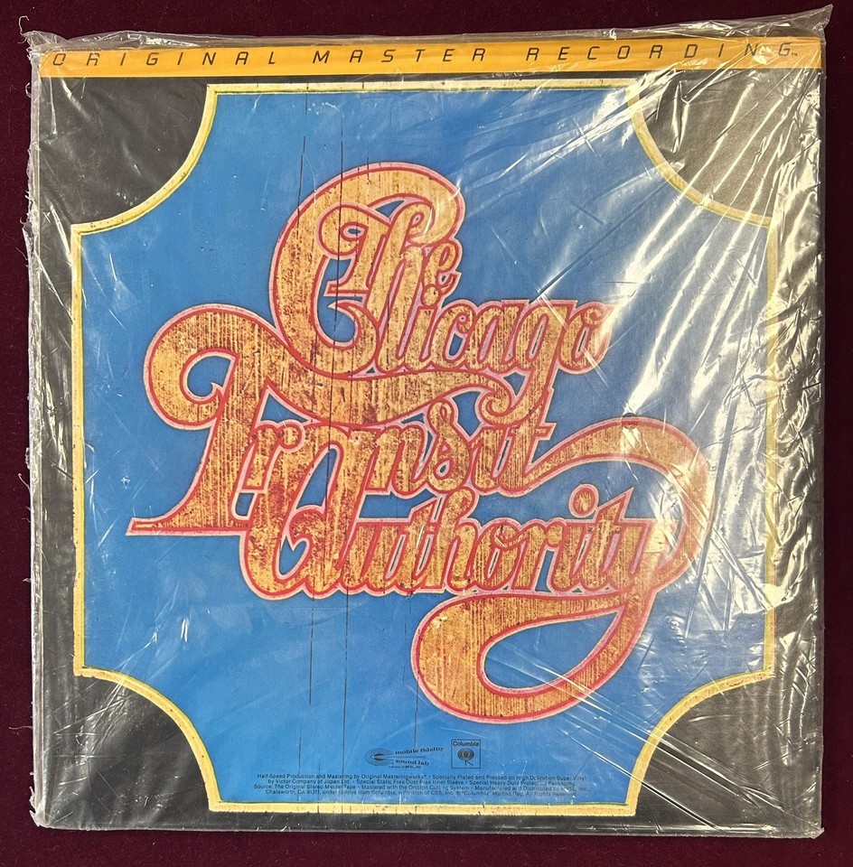 Chicago Transit Authority MFSL Original Master Recording Mofi Vinyl ...