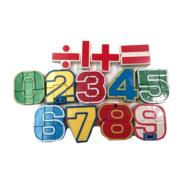 Lakeshore Alphabots Transformers Alphabet Set Numbers Complete Lot Math ...