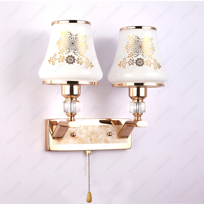 6W/10W/14W LED Wall Sconce Lamp Pull Switch/N Light Fixture Restaurant ...
