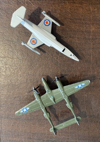 Vintage Diecast Airplanes: PlayArt Lightning P-38J & Matchbox ...
