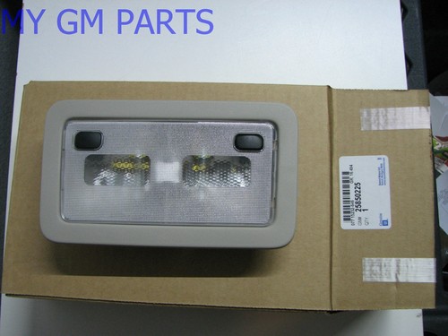 SILVERADO SIERRA CREW CAB GRAY DOME LIGHT 2007-2013 NEW OEM 25850225 | eBay