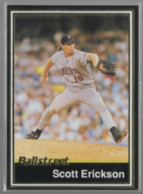 SCOTT ERICKSON 1991 Ballstreet Odd #48. TWINS | eBay