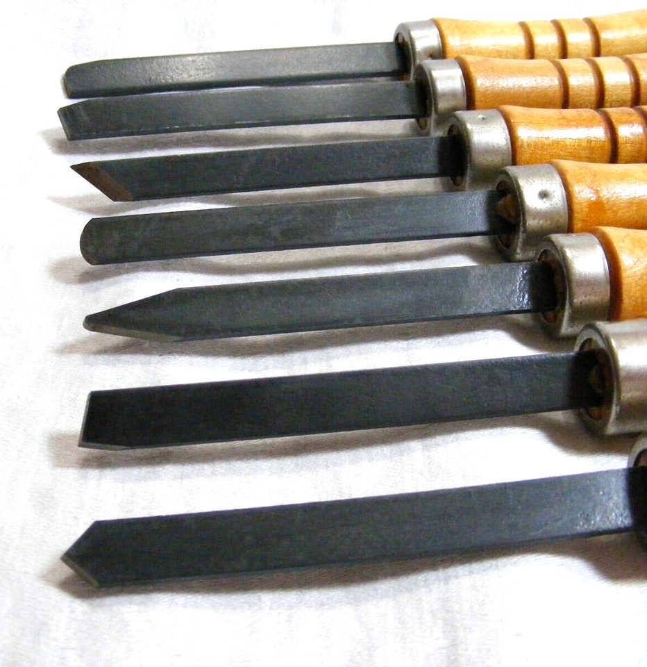 Vintage Lot of 7 Craftsman High Speed Steel Wood Chisels #2940-45 ...