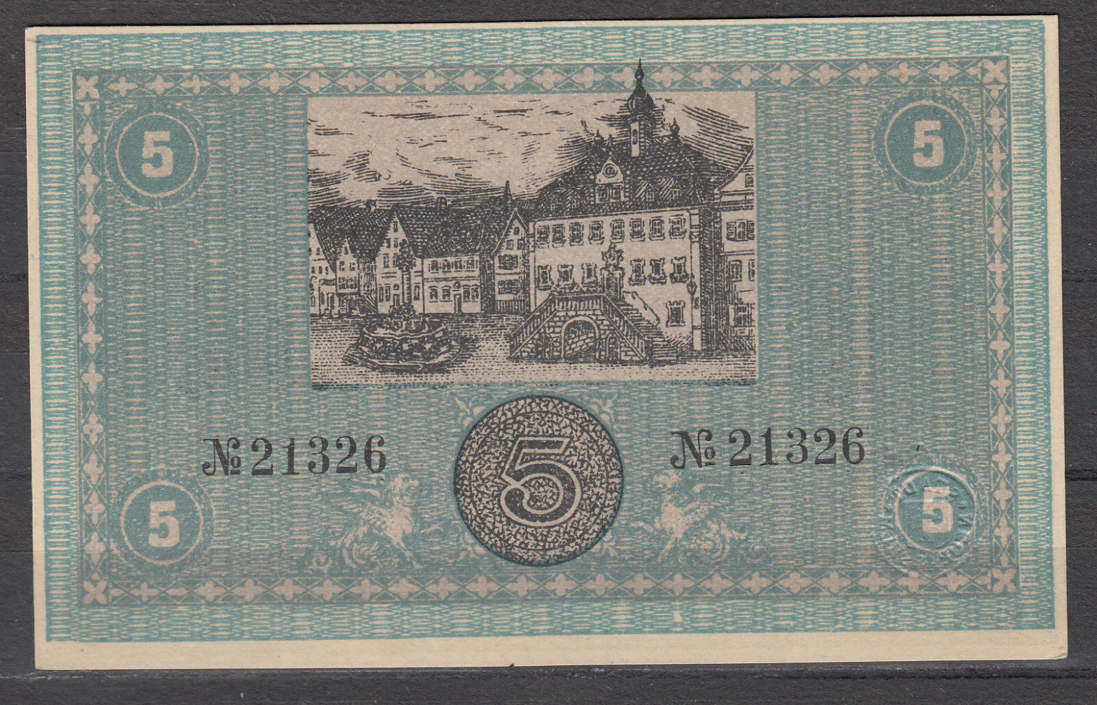 Neckarsulm - City - 5 Mark - Geiger 368.01 | eBay