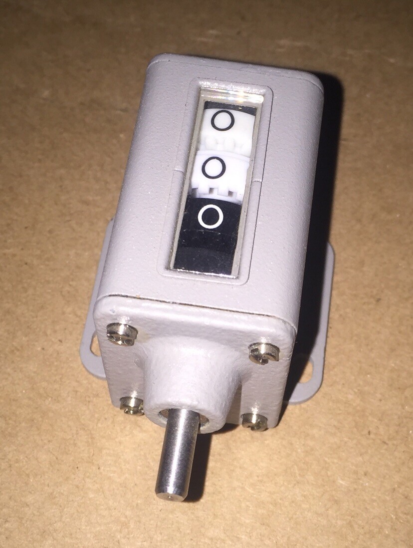 Vintage Veeder Root 3 digit Mechanical Counter 726843-003 Gilbarco ...