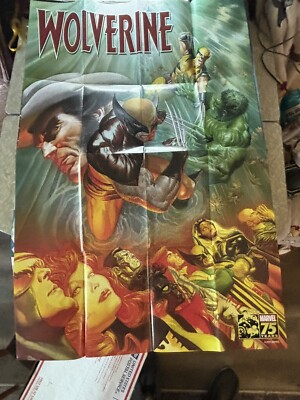 Wolverine X-men Marvel Alex Ross Promo Poster 36x24 | eBay