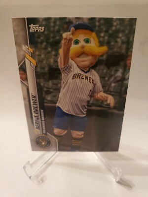 2020 Topps Opening Day Bernie Brewer #M-8 Mascot Milwaukee Brewers ...