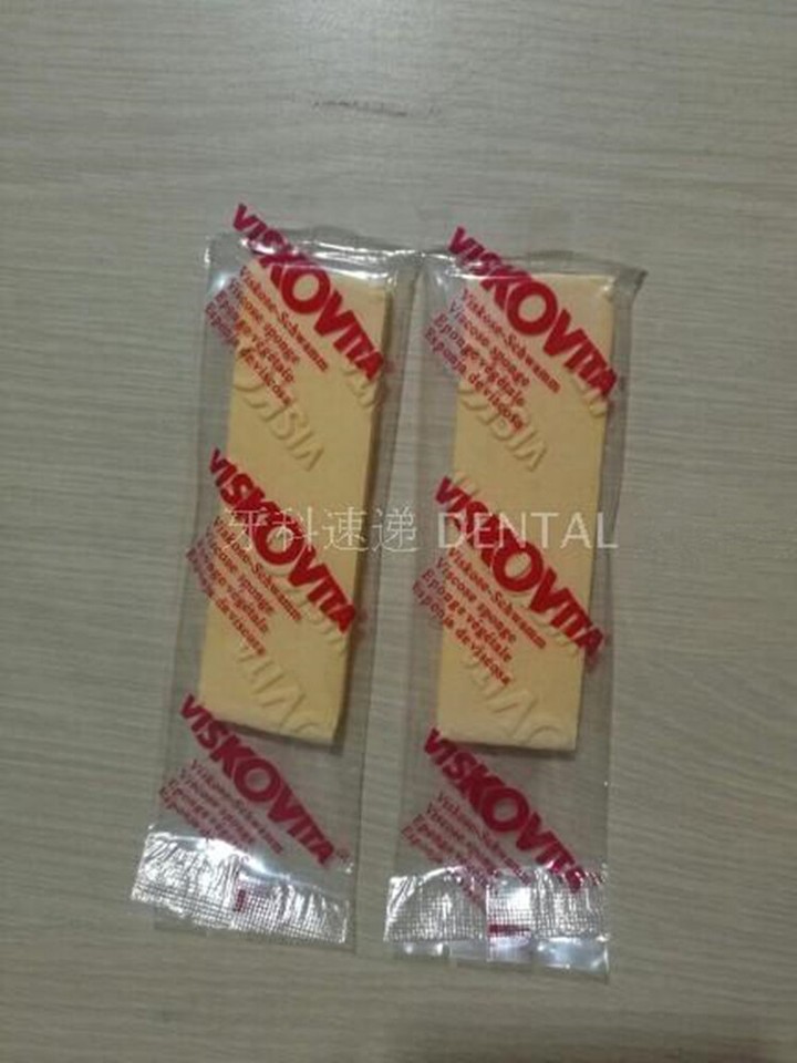 5pcs Dental Lab Materials Absorbent Cotton Viscose sponge For Applying ...