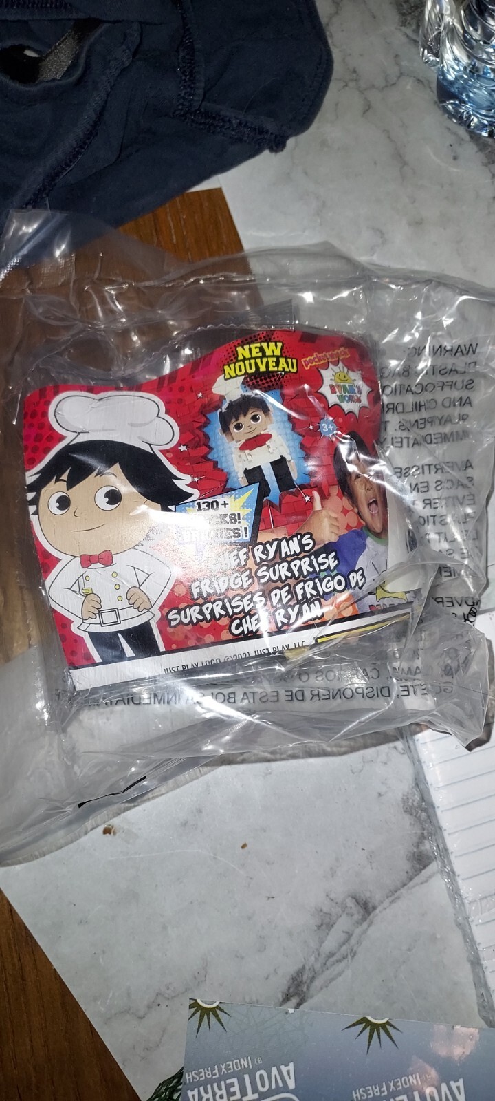 Lego pack Chef Ryan froms World Chef Ryan’s Fridge Surprise Toy | eBay