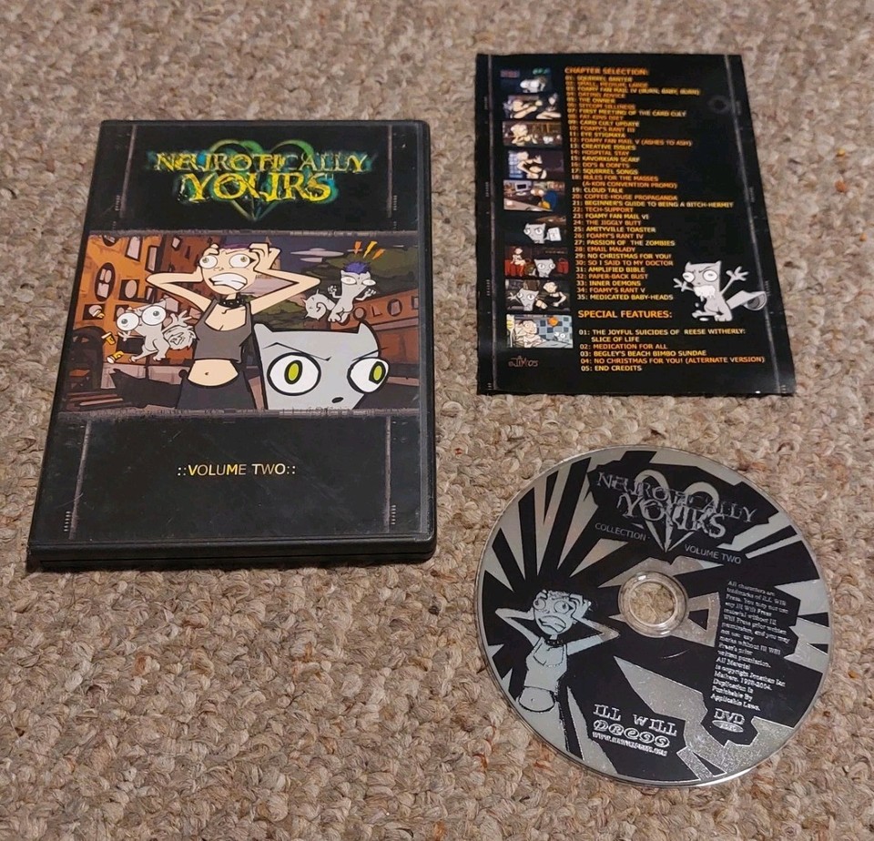 Neurotically Yours Collection Vol 2 - DVD - Foamy the Squirrel ...