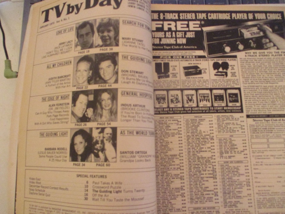 Jerry Lacy, Judith Barcroft - TV By Day Magazine 1973 | eBay