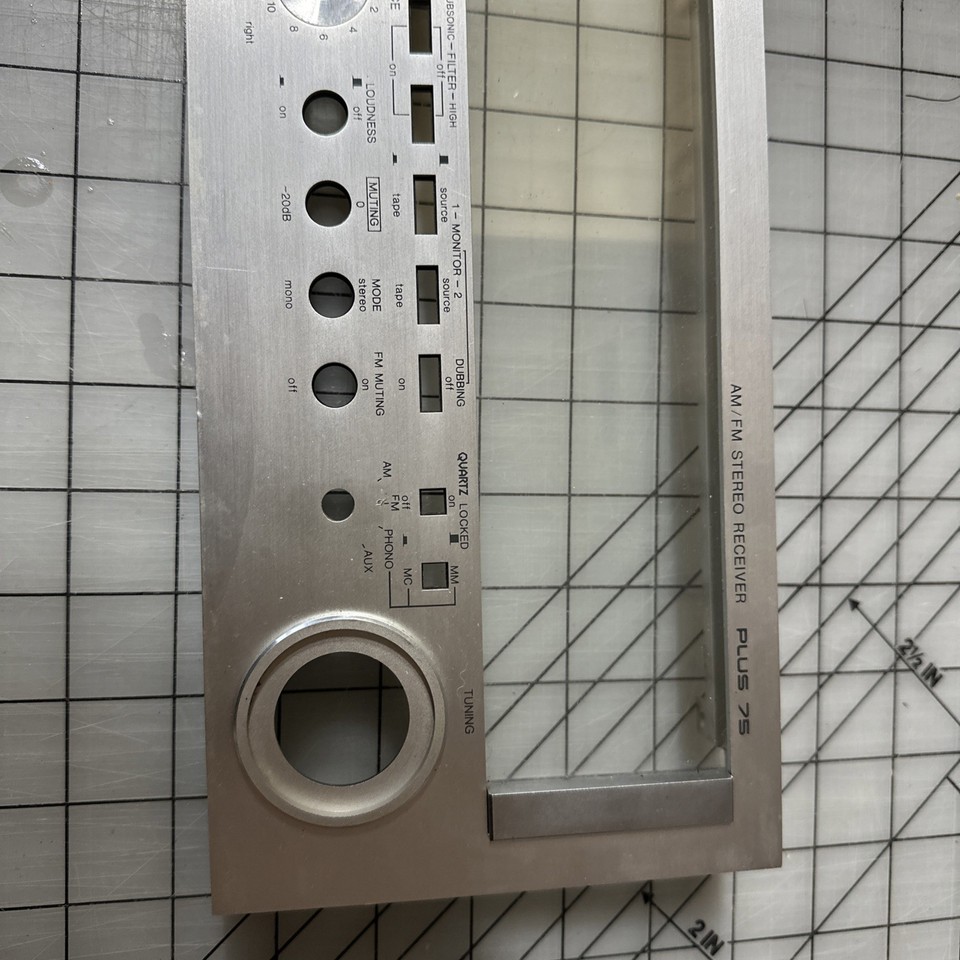 SANYO PLUS 75 / PLUS SERIES FRONT PANEL (BEZEL) ASSEMBY - some ...
