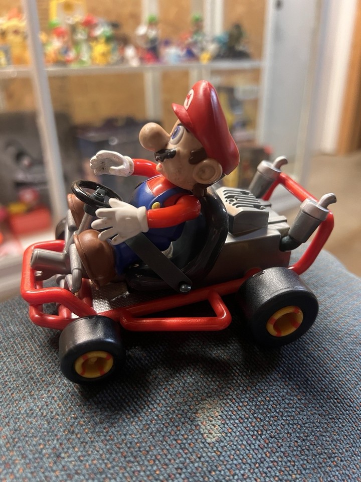 Mario Kart Toybiz Nintendo 64 N64 Windup Toy Biz Super Mario Racer Cart ...